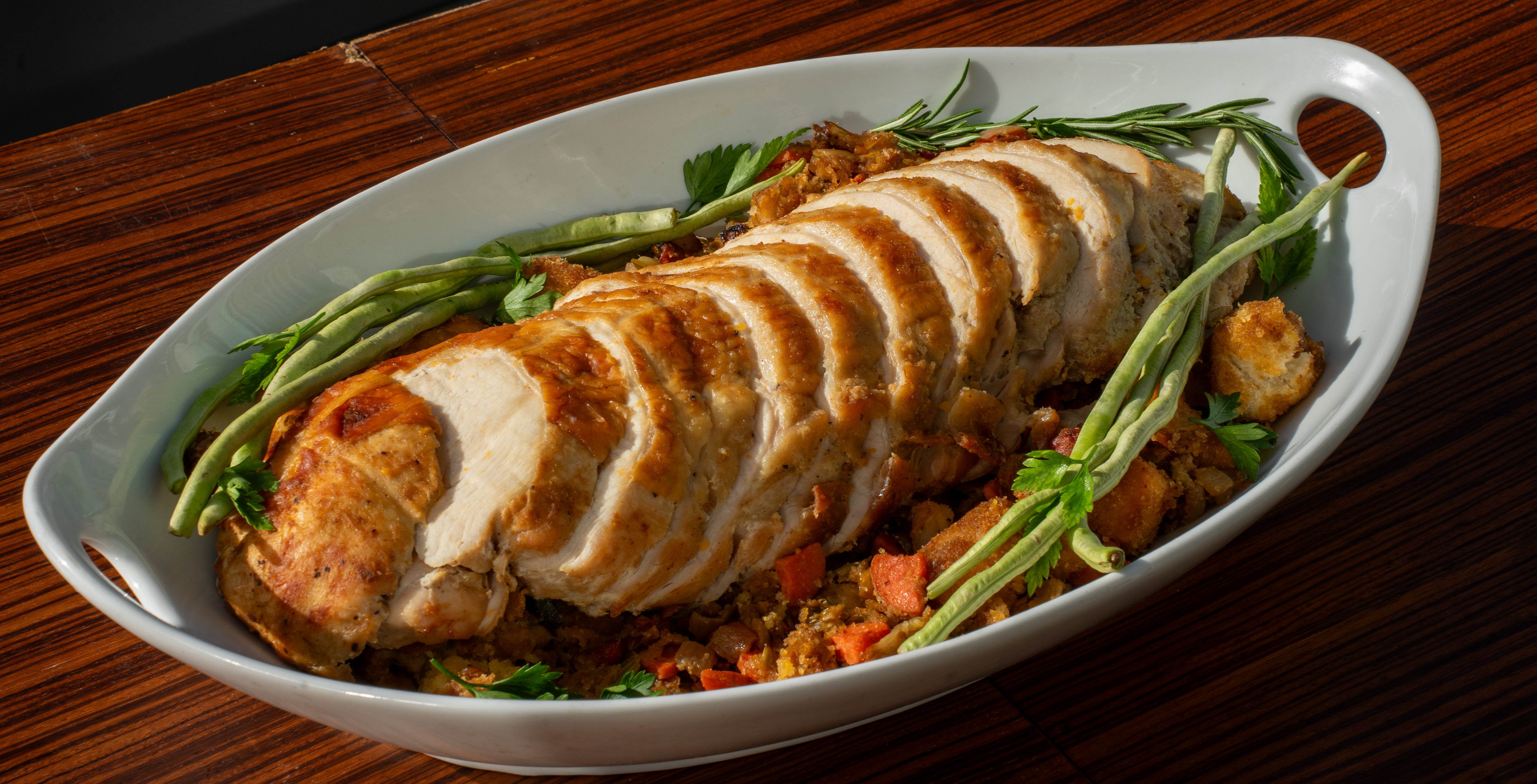 Turkey Special #4 - Whole Stuffed Turkey Breast (serves 10-12 p) – Zabo ...
